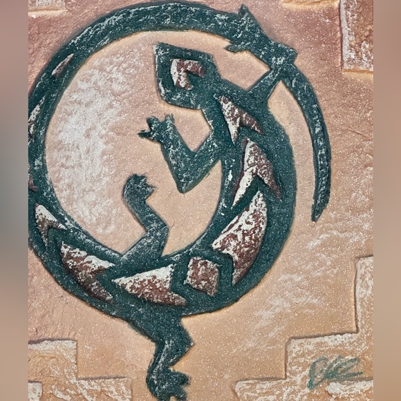 Accessories | Southwest Lizard Foam Tile | Poshmark